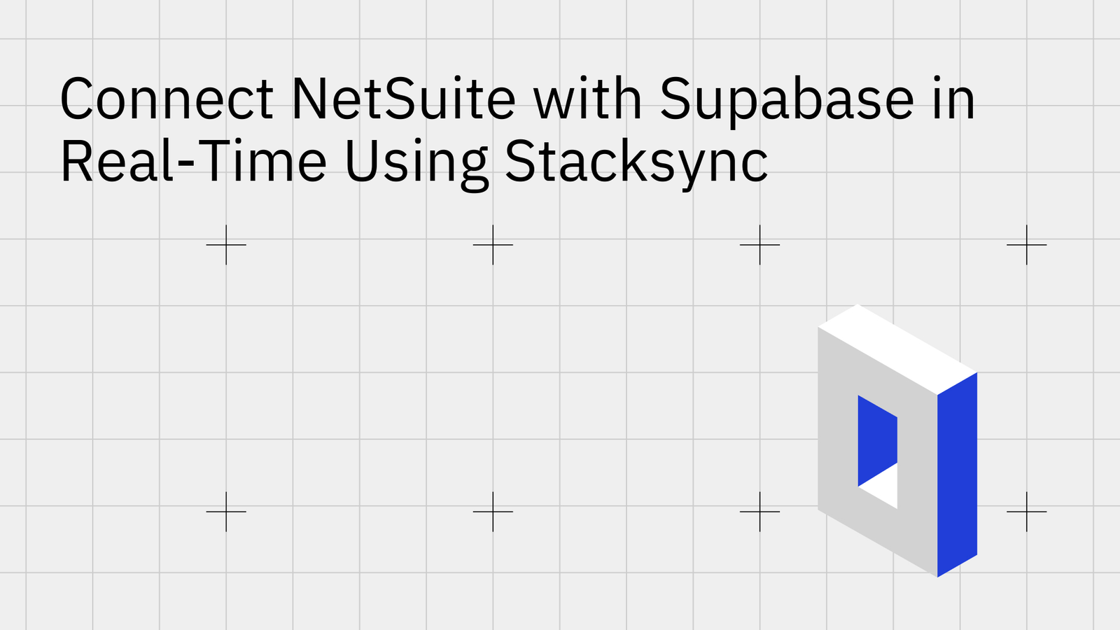 Connect NetSuite with Supabase in Real-Time Using Stacksync